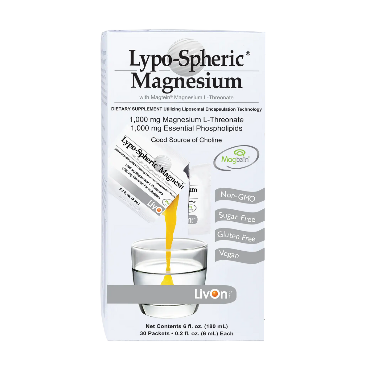 Liposomal Magnesium - Lypo-Spheric® Magnesium – LivOn Labs